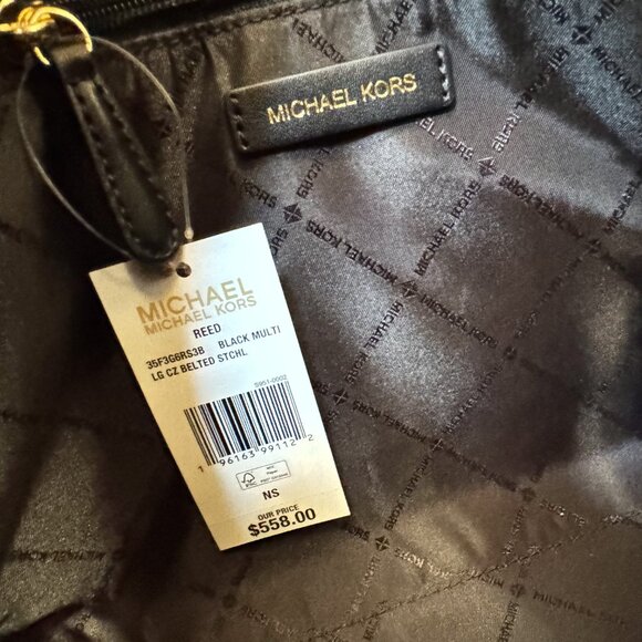Michael Kors | Bags | Michael Kors Reed Large Satchel Shoulder Bag ...